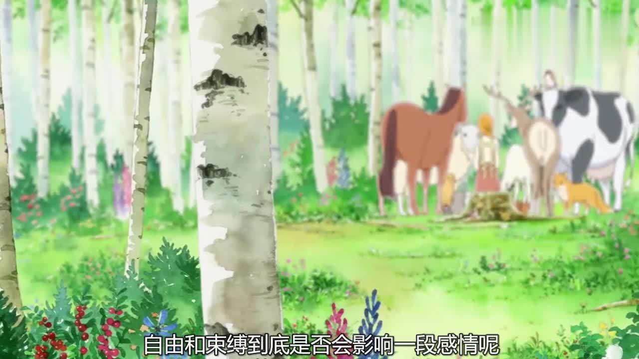 一部日本唯美动画,孤独少女的故事,画面美到每一帧都能做壁纸