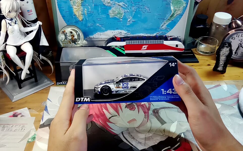 1:43的DTM赛车模型评测——宝马M4