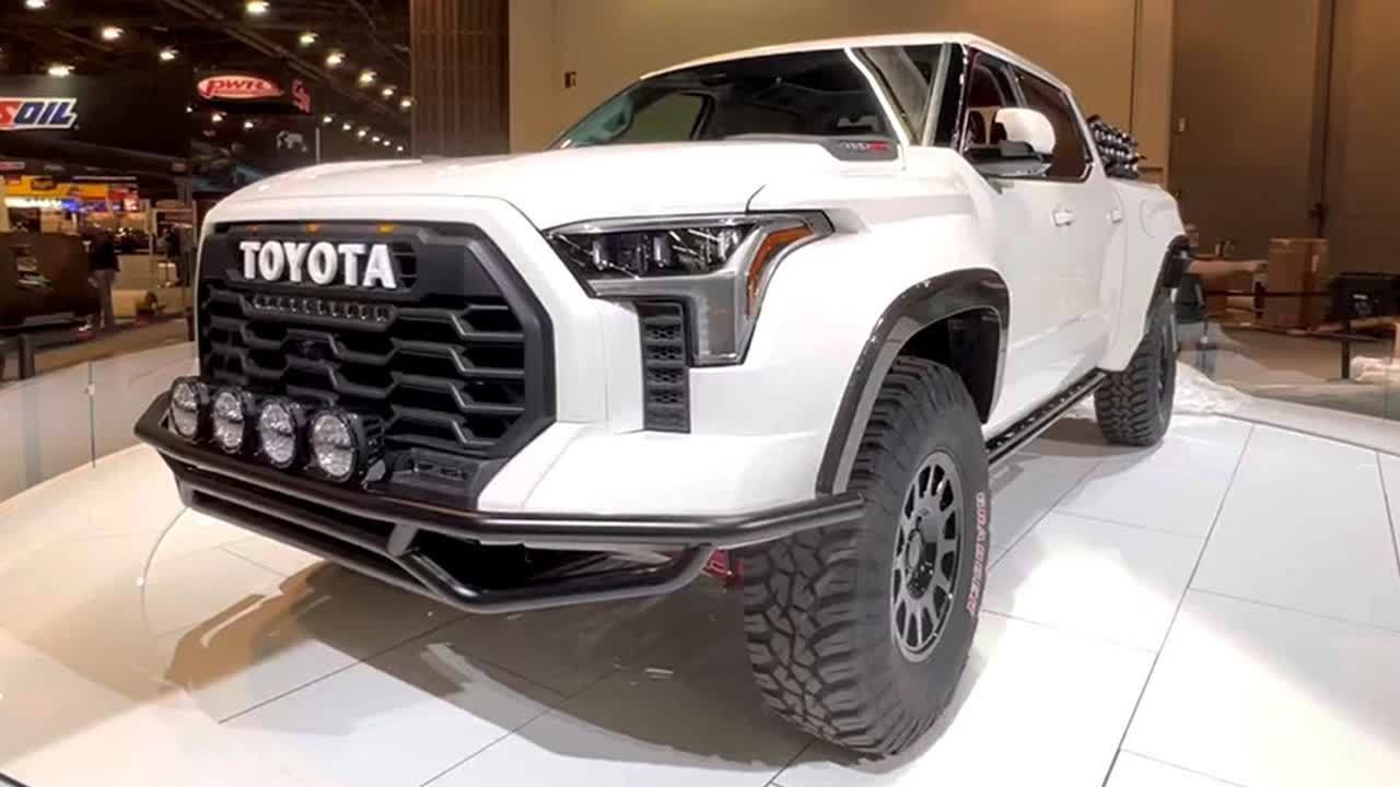 2022款丰田坦途霸气登场,看了惊艳外观和内饰,买不买自己定