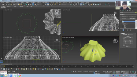 ...3Dmax零基础自学室内设计综合实例视频教程复合建模放样命令变形...