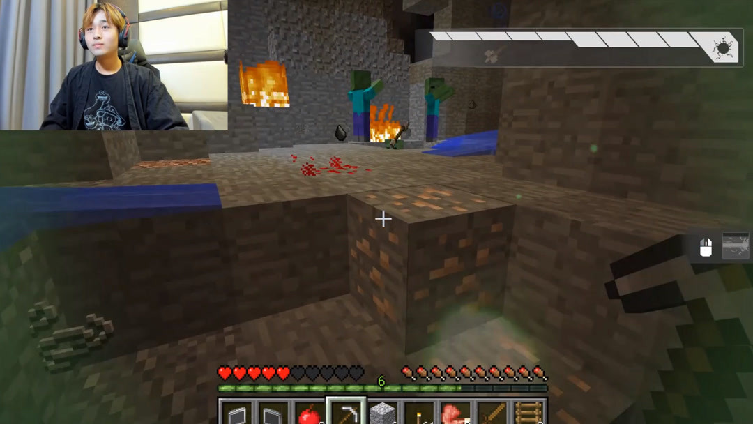 阿木木历我的世界：侏罗纪超能力，超能力父子大战霸王龙，好激烈