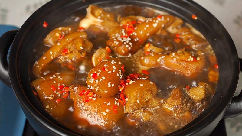 猪脚这样做太好吃了,做法简单味道香,好吃到停不下来