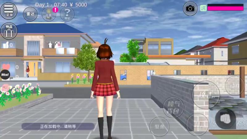 樱花校园模拟器:婴儿大闹都市?无敌的我,这个小镇是我的啦!
