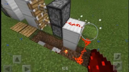 herobrine解说《我的世界》: 教程2, 如何做小火箭跳床自动门水电梯等