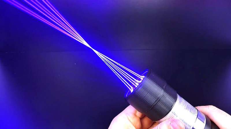 激光灯的威力到底有多大?幸好小时候听了妈妈的话,想想都后怕