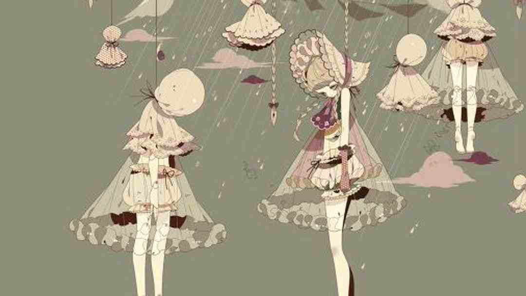 唯美小清新手绘插画-是我太平凡还是你太过光芒万丈