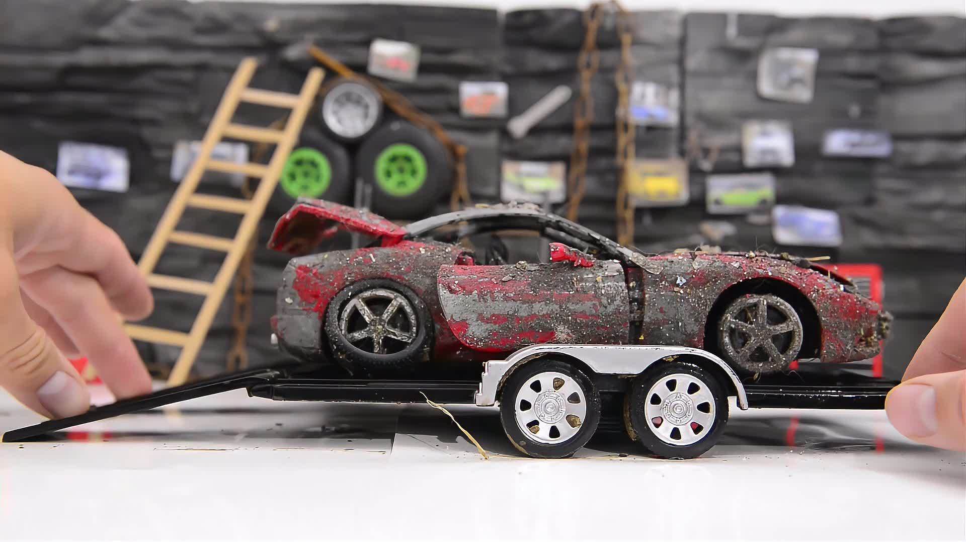 翻新法拉利加利福尼亚车模