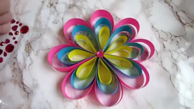 简单折纸,超好看的风铃折纸,看到最后你肯定会喜欢