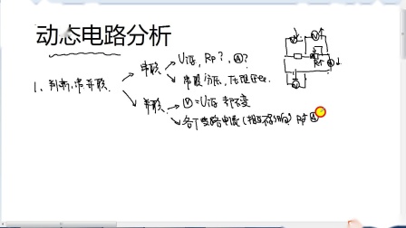 动态电路电表变化