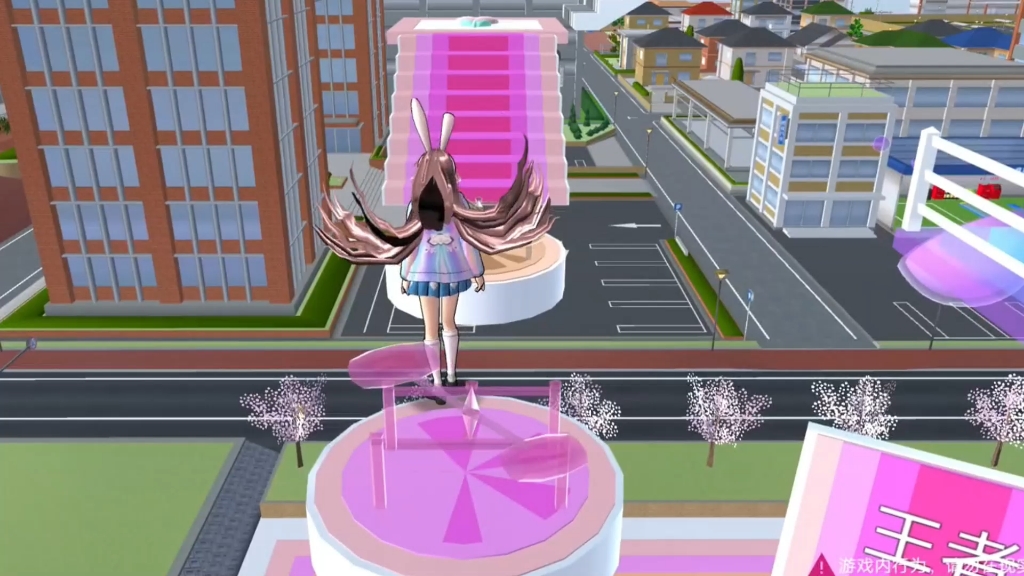 据说能通过这条跑酷的人都是樱校大佬