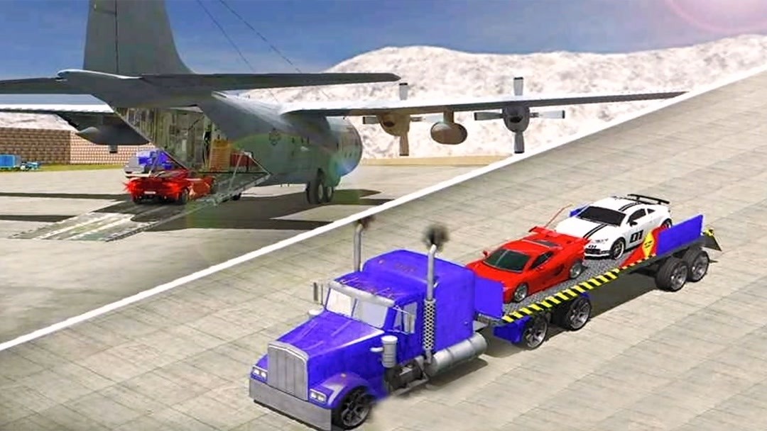 运输车运输机驾驶模拟器 汽车货车都简单 大型运输机想开好不容易