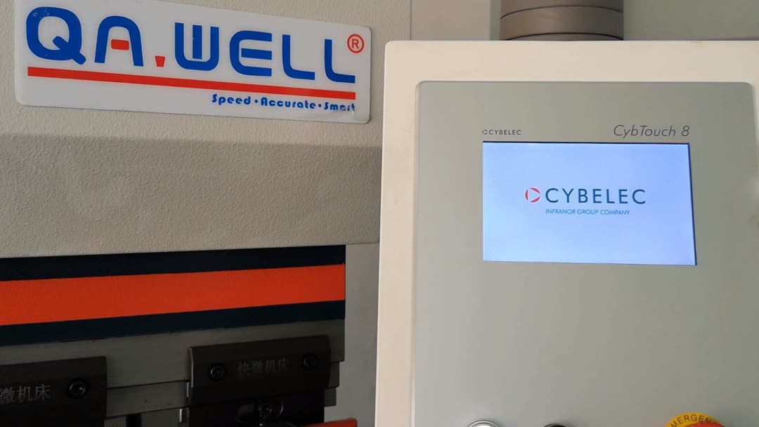 扭轴数控折弯机配套CYB-Touch8系统操作解说