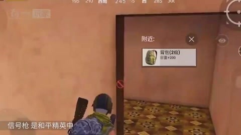 和平精英:捡到信号枪在哪打?新手:野区,大神:怪不得装备差!