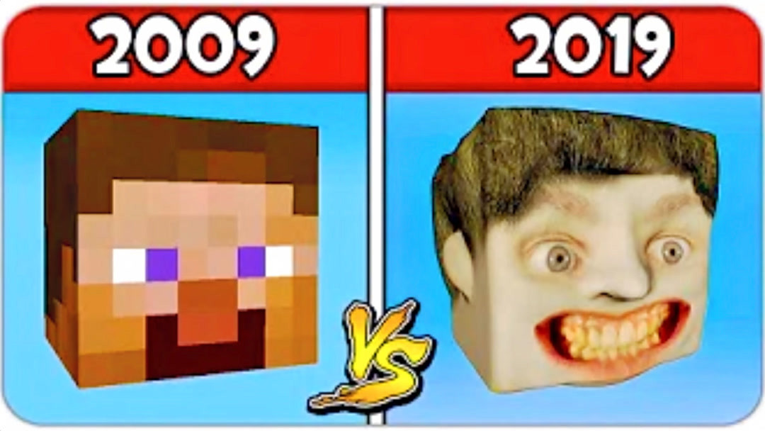 【游游】我的世界:我的世界皮肤的进化!