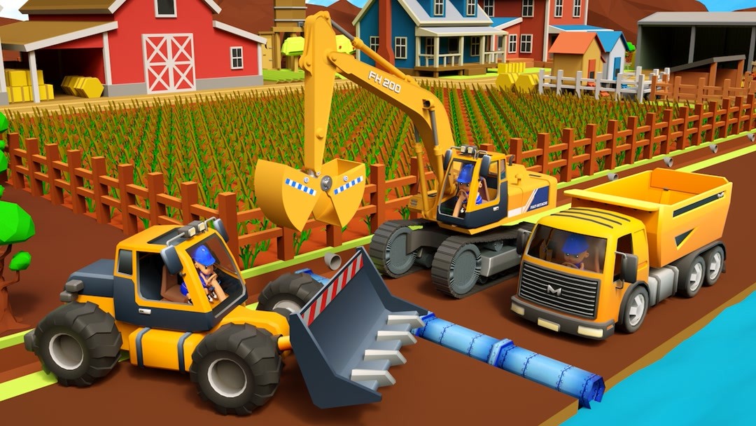 汽车世界之工程车好伙伴 第3季 第3集 播种机种西红柿