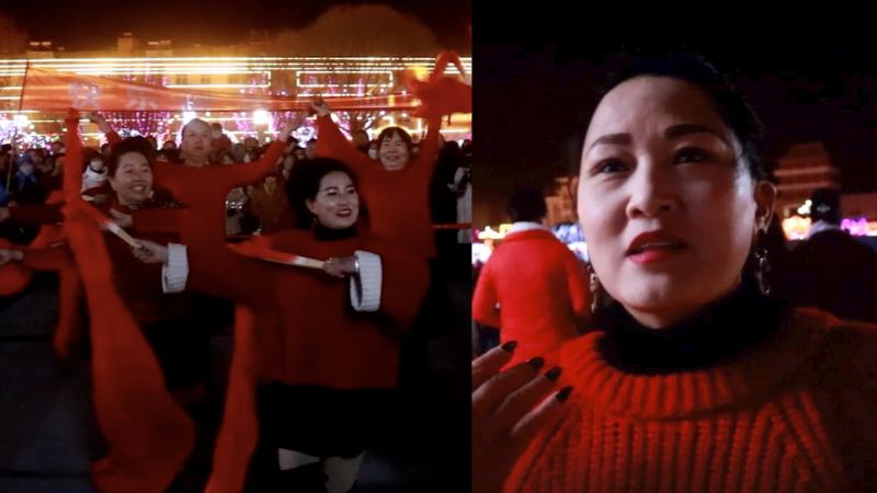 女子自办元宵晚会表演18个节目,引千人围观:跳舞治好颈椎病