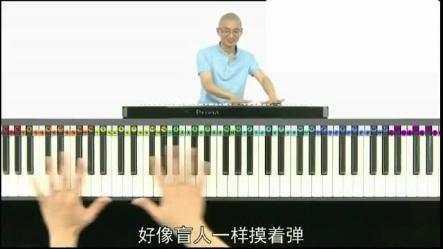 钢琴初学简谱 钢琴左手和弦指法图 钢琴知识入门基础知识