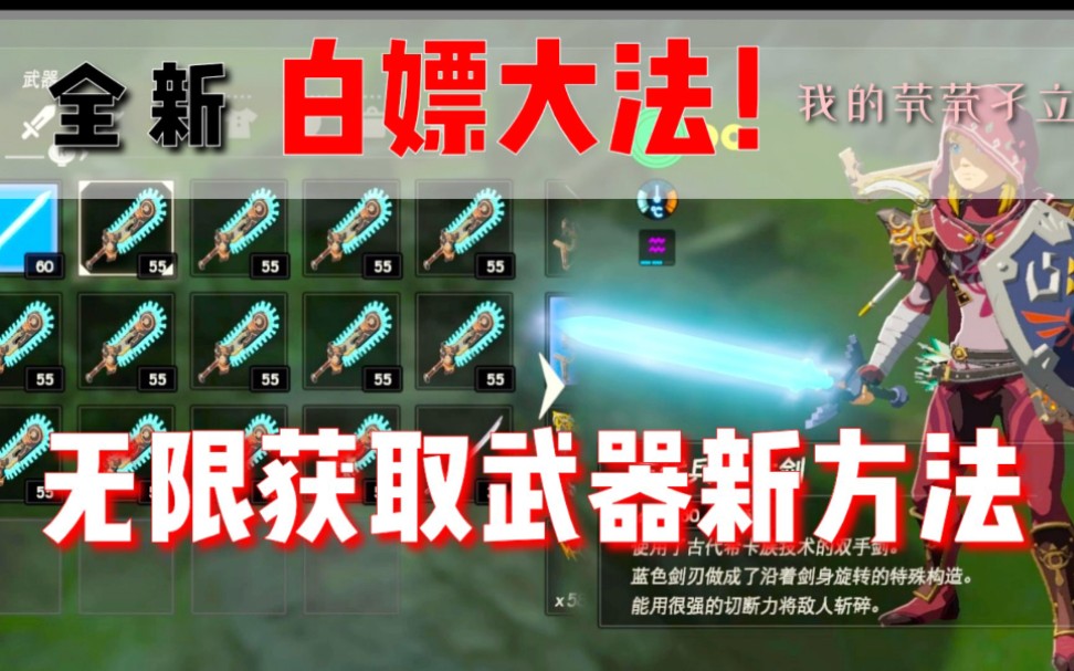 [塞尔达传说]武器无限增殖大法-我的茕茕孑立