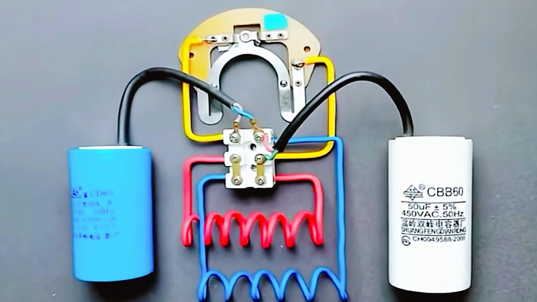 单相双电容电机怎么接线?老师傅一直不肯教,只能背地里偷师学艺
