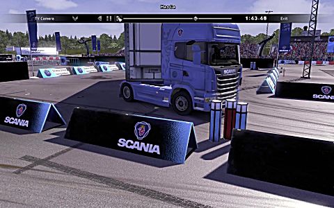 斯堪尼亚重卡驾驶模拟