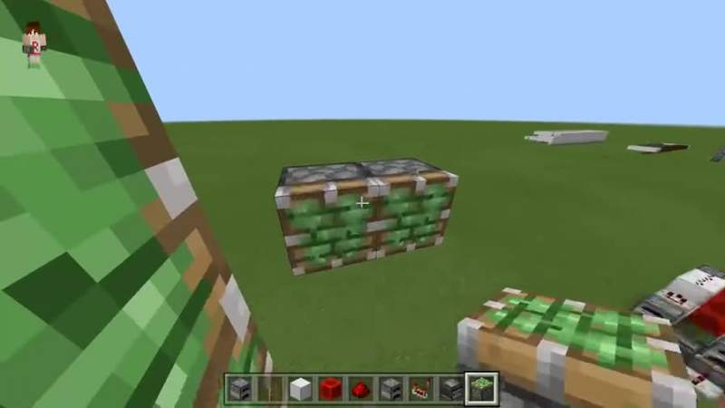 明月庄主《我的世界基岩版红石日记》内吸活塞门教程