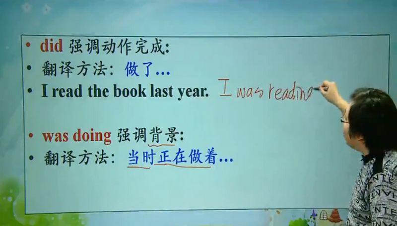 初中英语:英语语法过去进行时知识点讲解,巧学英语语法