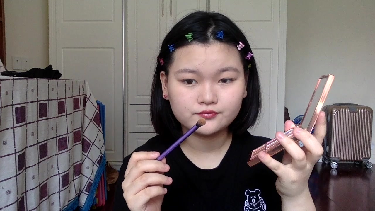 【撒么儿】简单妆容记录/美瞳好看/闭嘴化妆