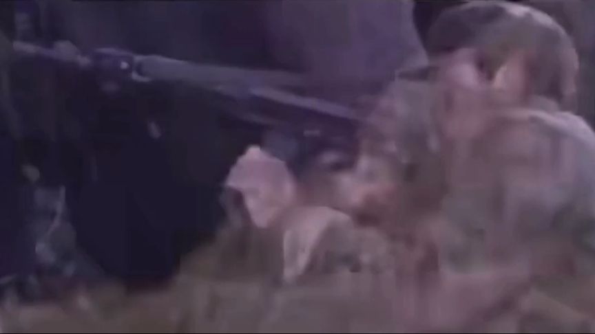 震撼的中越自卫反反击战片段