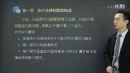 财经法规与会计职业道德视频02