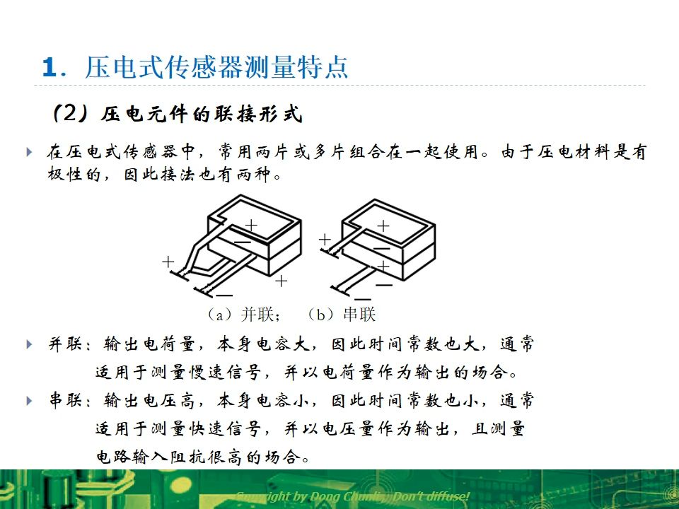 第06.02讲 压电式传感器技术 2 压电式传感器的特性