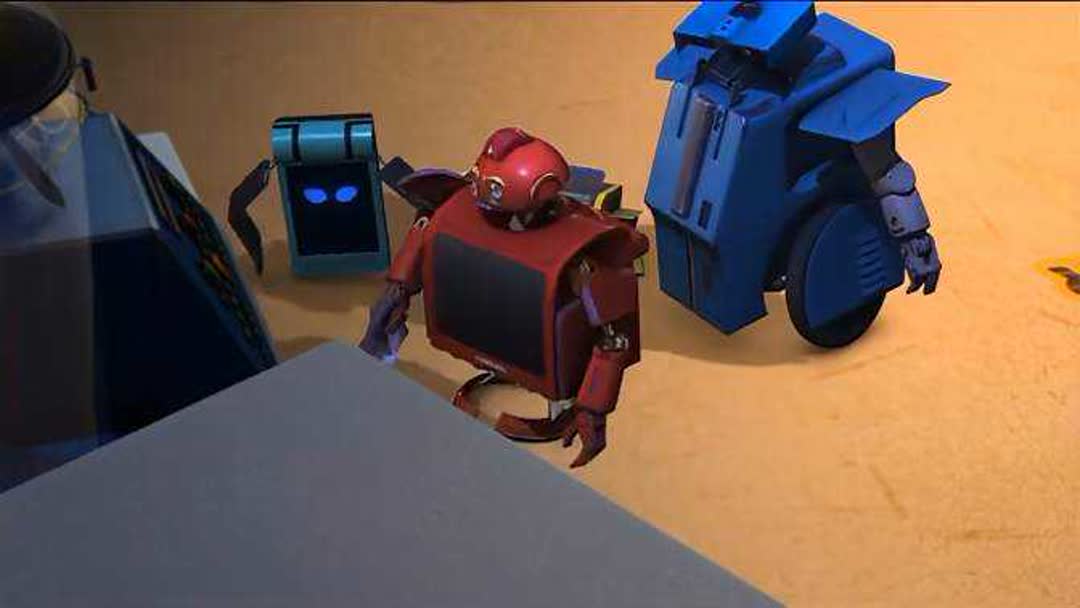 电脑总动员:地下室好黑,机器人怎么掉到这地方,还发现了秘密