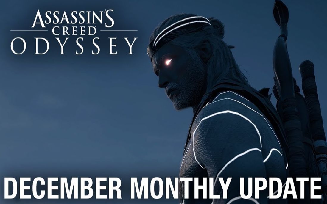 【官中字幕】刺客信条:奥德赛 游戏宣传片-12月更新内容 1080P