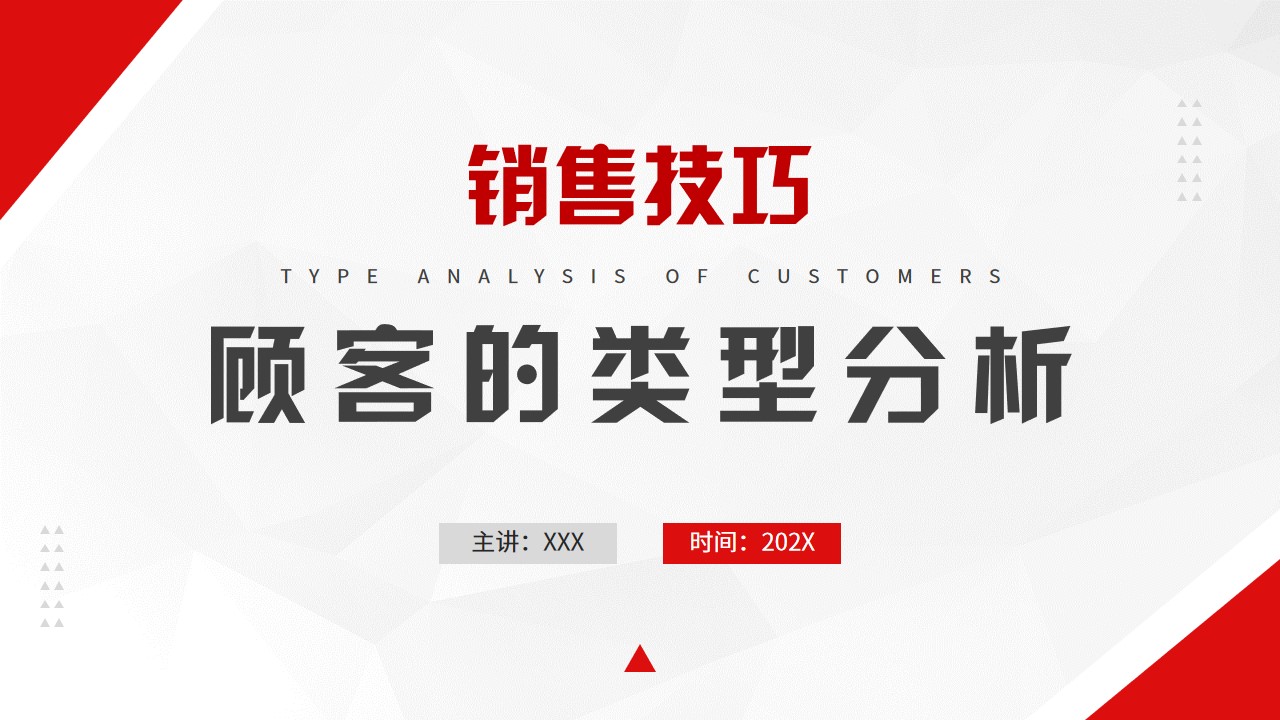 销售技巧客户的类型分析PPT模板,PPT文件:zcfff(加个点)com
