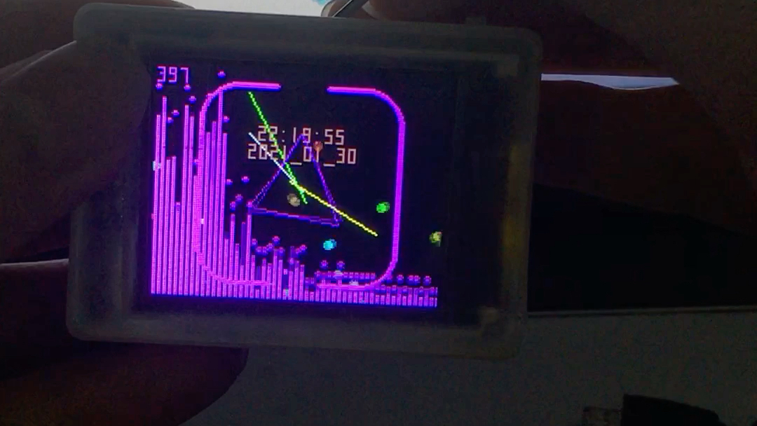 06-STM32音乐频谱小时钟小电视之-打完收工