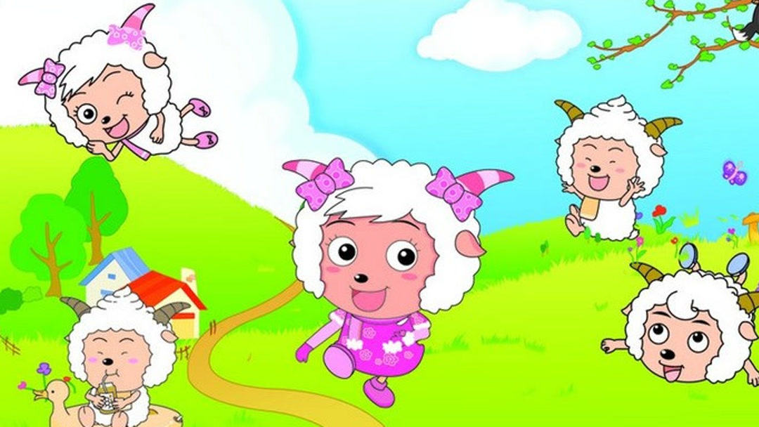 喜羊羊卡丁车比赛开始喽,快来为喜羊羊加油吧