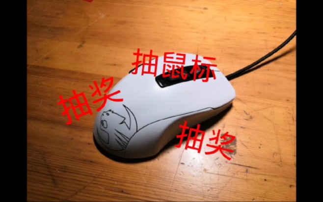 【抽奖】(三连加关注)抽一个冰豹鼠标