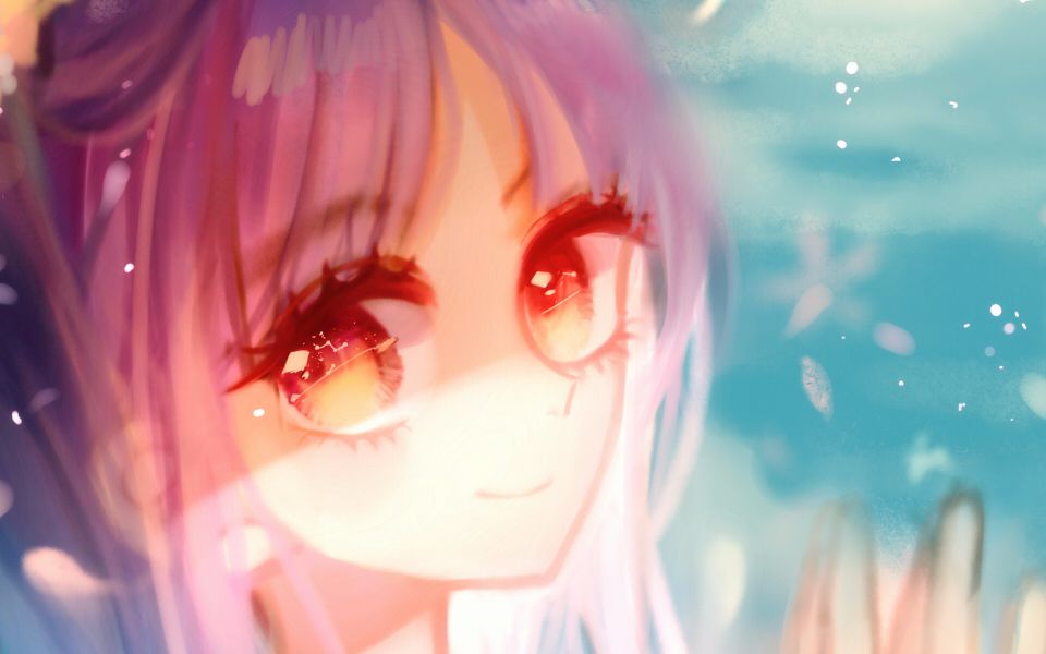 【sai录屏】来画一个樱花树下的少女吧w