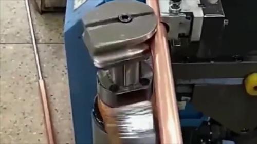 花一万二买的双模自动弯管机,效率快出货率高