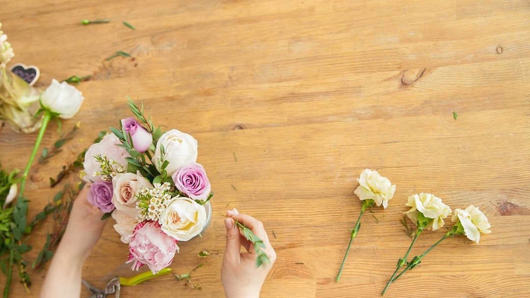 插花线上教育平台,零基础学习插花艺术,插花设计技巧教学视频