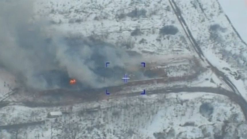 俄首用"匕首"导弹精准摧毁乌军火库 后者在此储存大量弹药