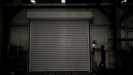 湖北理想中石油硬质快速门案例