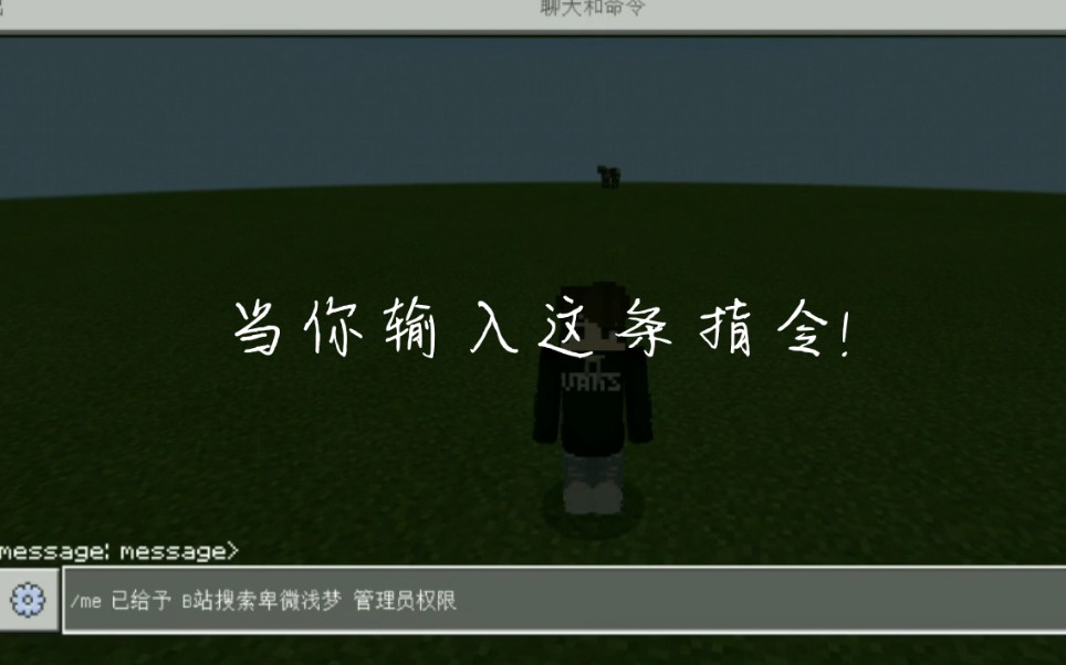 当你在别人房间输入这条指令