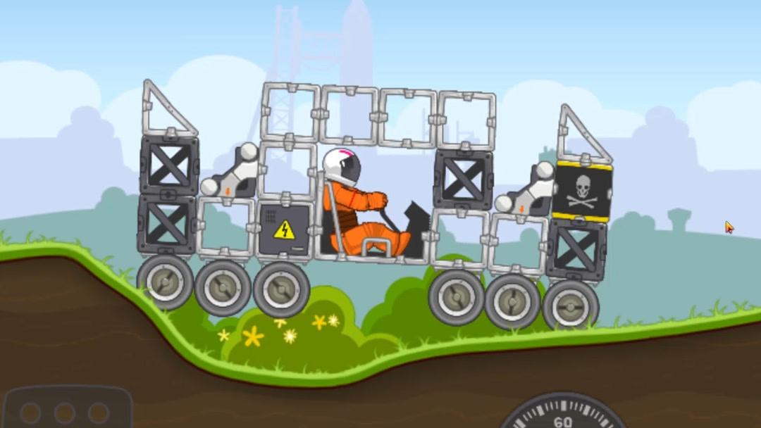 【面面】月球车模拟器!爆笑宇航员测试改装汽车!意外翻车