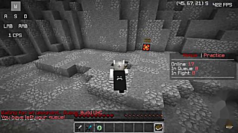 【白狼】我的世界pvp pot 安全黑客?外挂? 打的他们自己退游戏!