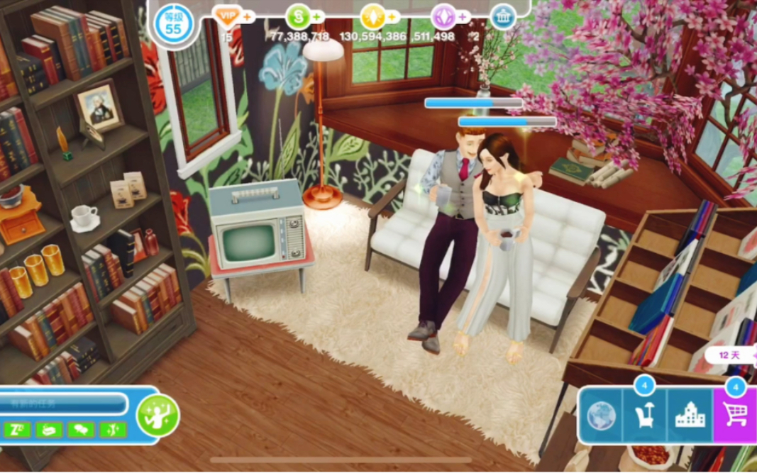 模拟人生畅玩版 民国风咖啡馆