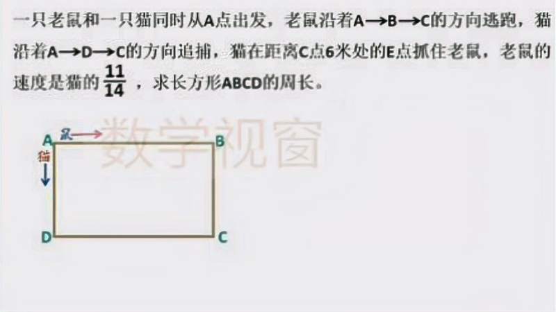 小学六年级行程问题应用题,很多人看不懂题目,你会做吗?