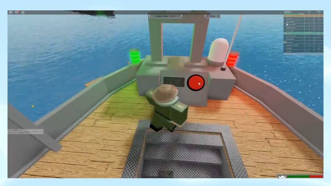 Roblox海战模拟器 超级战舰太猛了!咯咯多解说