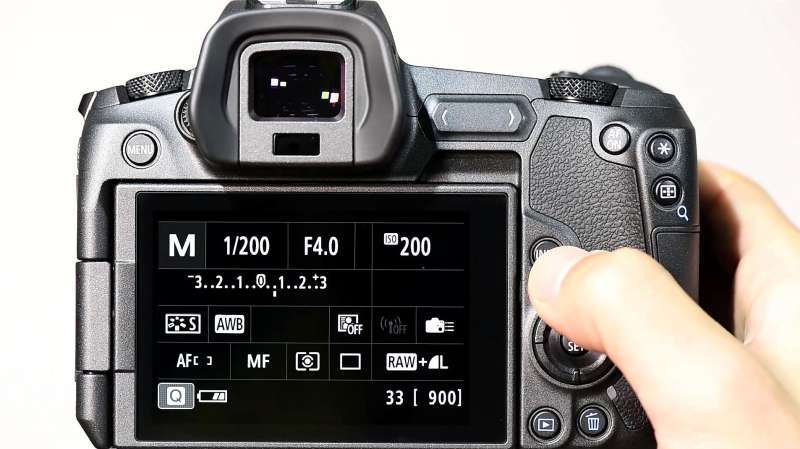 佳能EOSR微单视频教程操作教程01:佳能微单INFO键和MENU键常识