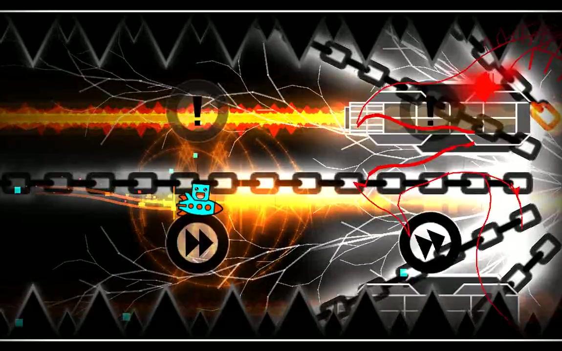 【Geometrydash】长度将近3分钟的HardDemon : Blast Furnace
