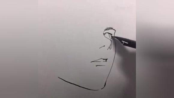 零加速|让你看漫画家画家如何画侧脸